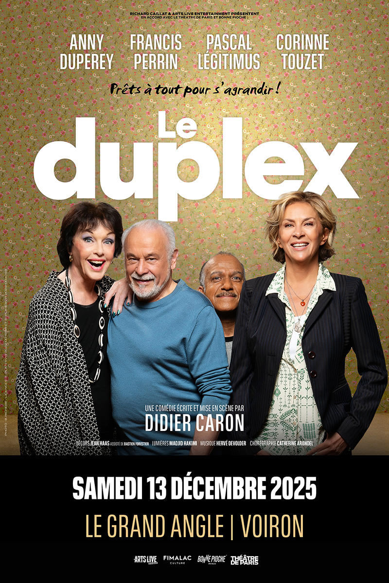 LE DUPLEX Salle Le Grand Angle Voiron Samedi 13 Décembre 2025 à 20:00 ...
