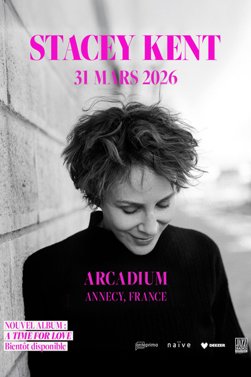 STACEY KENT Salle L'Arcadium Annecy Mardi 31 Mars 2026 à 20:00 - RPO ...